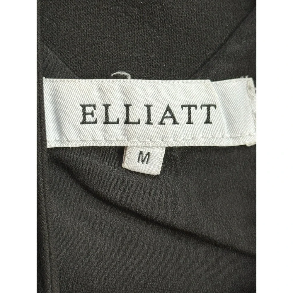 Elliatt | Dresses | Elliatt Revolve Artemis Asymmetric Ruffle Black ...